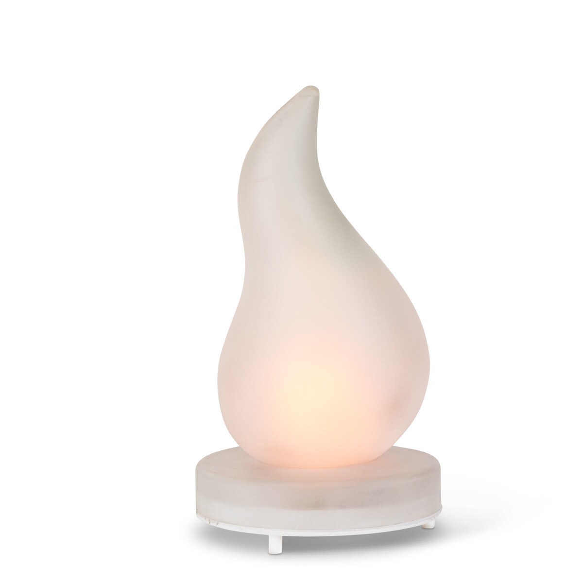 Illuminated Garden: 6 Inch Candle Tip Flame Battery Operated Bulb