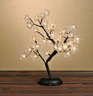 Illuminated Garden: Lighted Trees