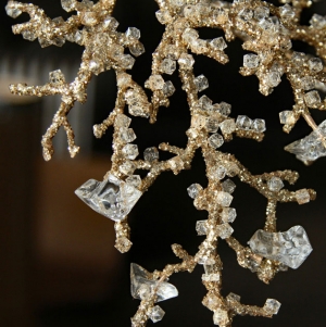 Crystal Sprays from the Light Garden